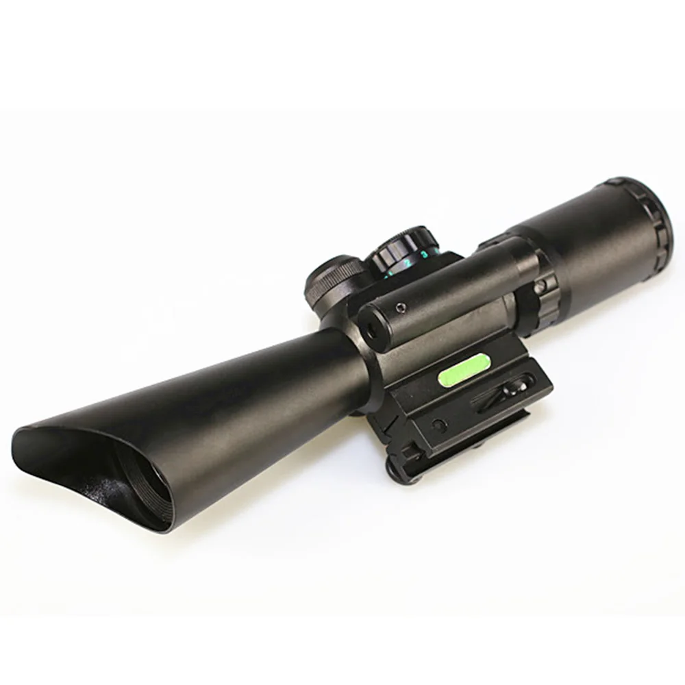 JGBG M8 3.5 10X40 Mil Dot Scopes Illuminated Red & Green Rifle Scope ...