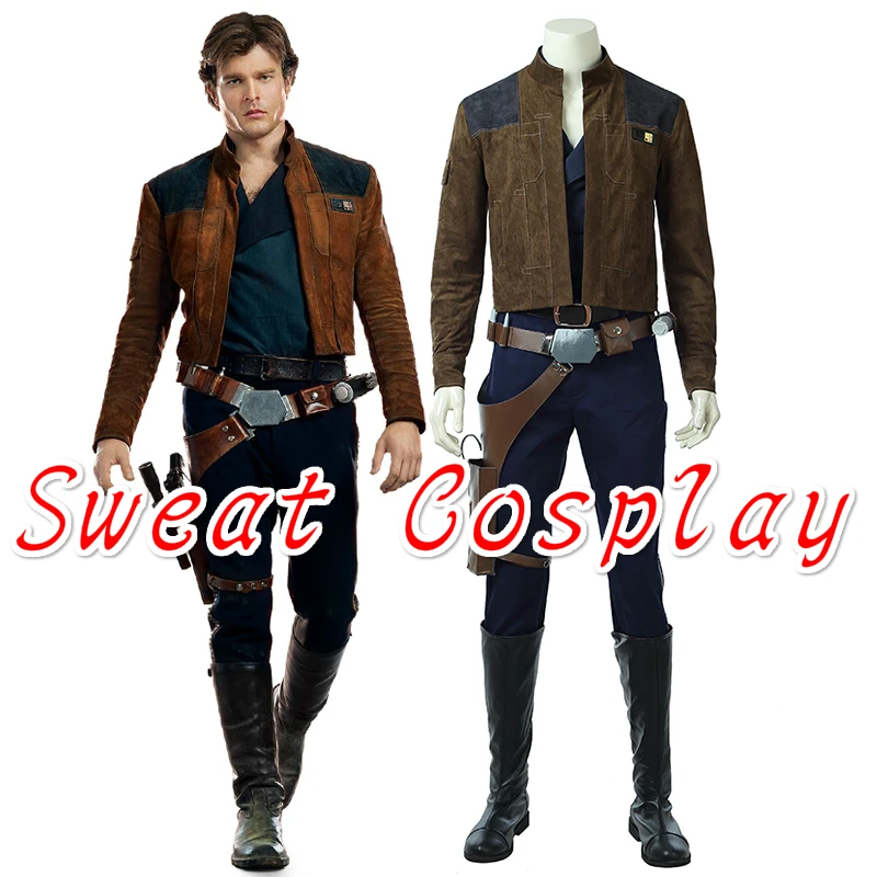 High Quality Solo A Star Wars Story Han Solo Cosplay Costume Halloween Costumes For Adult Men