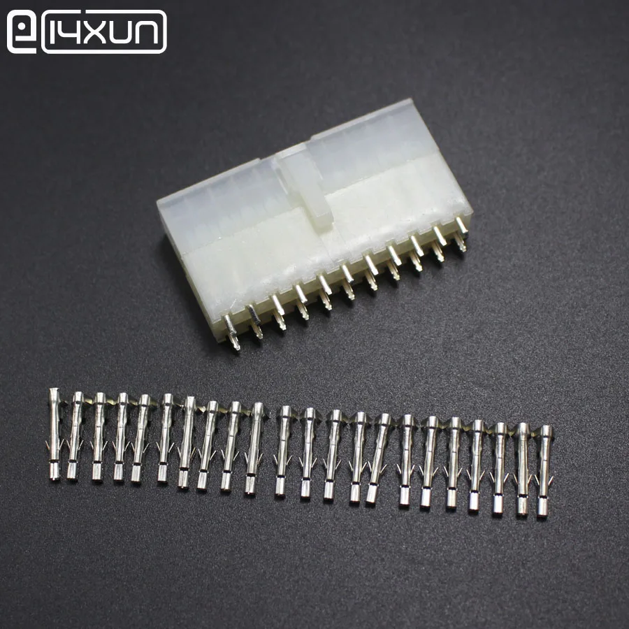 10sets-5557-5569-22P-Straight-Pin-Wire-Terminals-Electrical-Connector-4 ...