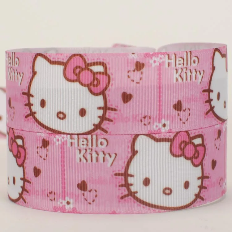 Aliexpress.com : Buy NEW sales 50 yards cute hello Kitty head ribbon ...