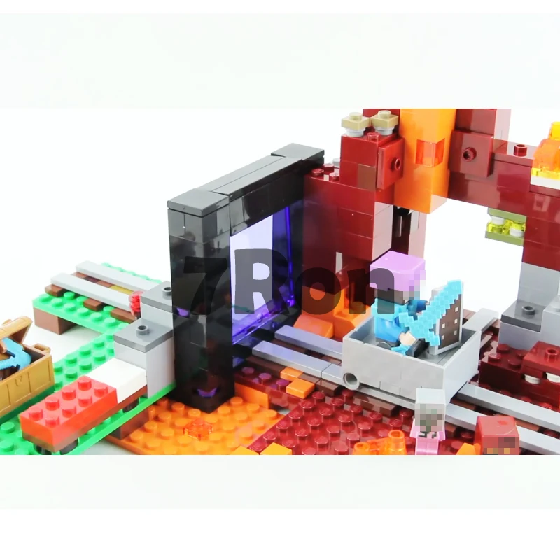 Minecraft Lego Nether Portal