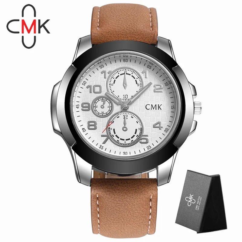 Marca CMK Alta Qualidade Da Moda Retro Relógio 4 Cores Esportes Relógio ...