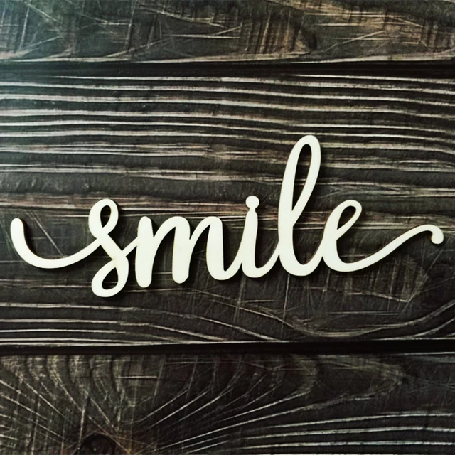 Smile Word Art