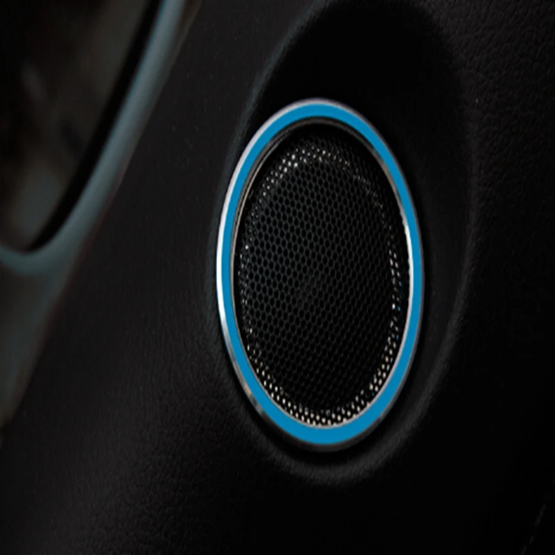 Car styling Auto parts Aluminum audio decorations circle for RX350 ...