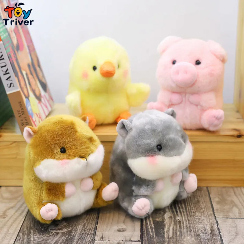 Nueva Kawaii conejo cerdo Panda hámster de delfín chica mar León de ...