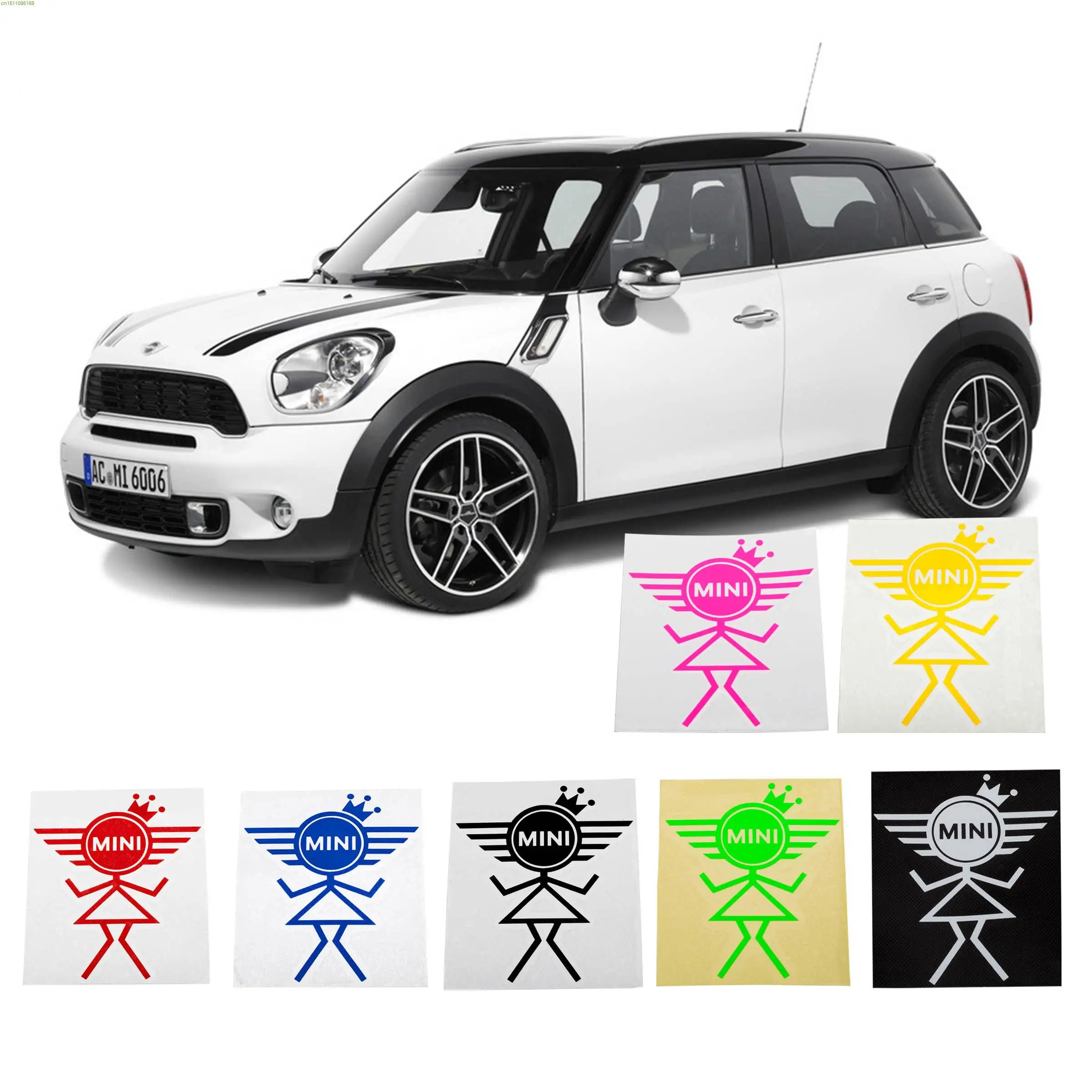 Personality fashion princess stickers and decals,car decor styling for ...