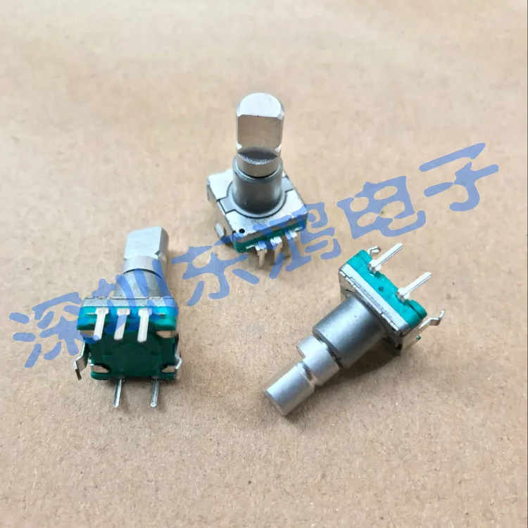 2PCS/LOT ALPS alpine EC11 encoder with switch 30, positioning 15 pulse ...