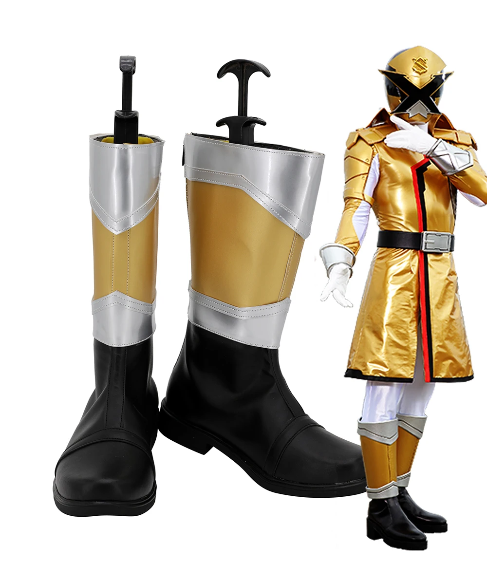 Keisatsu Sentai Patranger Lupin X Cosplay Boots - AllCosplay.com