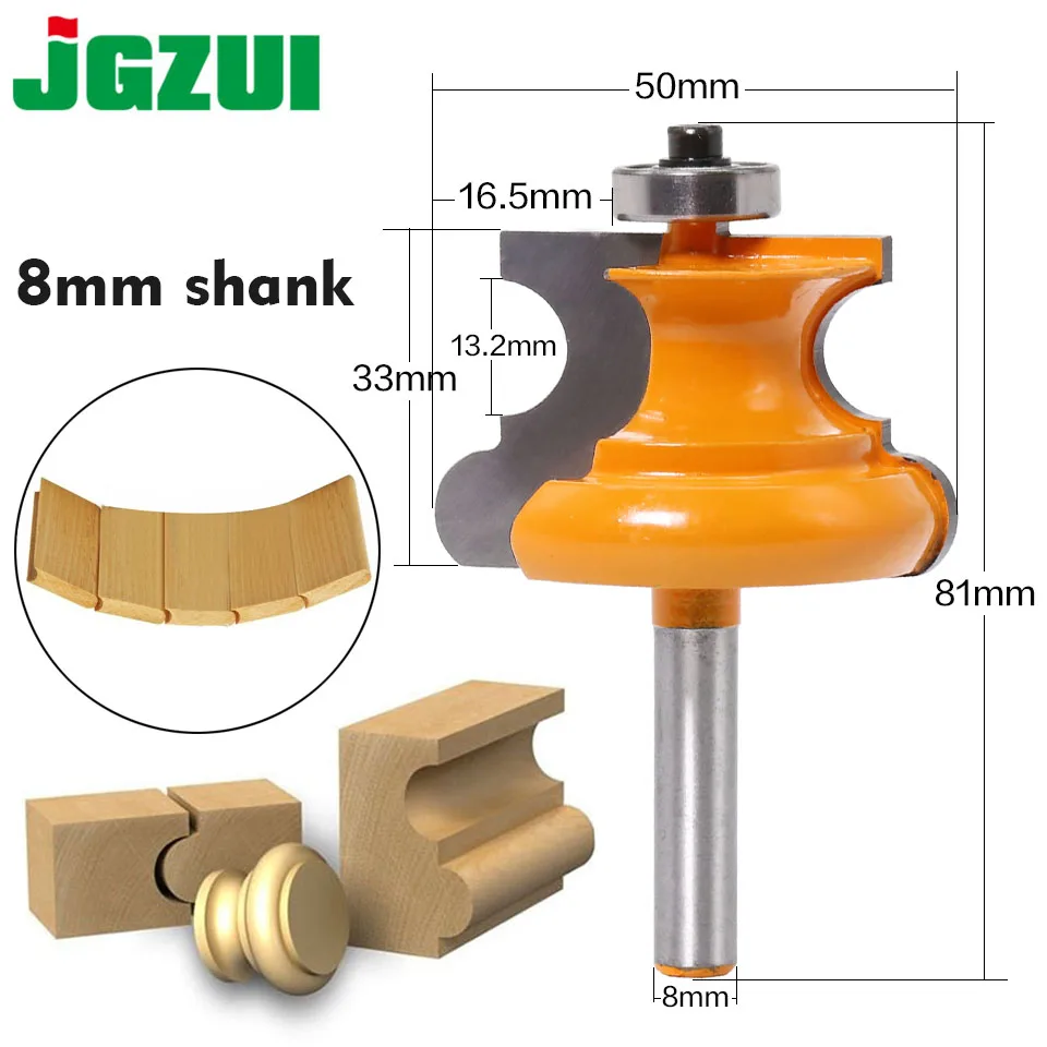 Tool Edge Moulding Arden Router Bit 8mm" Shank|Milling Cutter| - AliExpress