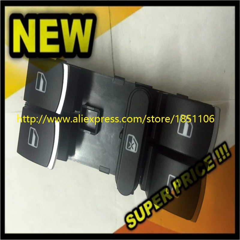 Chrome-Electric-Power-Master-Window-Switch-For-VW-Jetta-Golf-MK5-MK6 ...