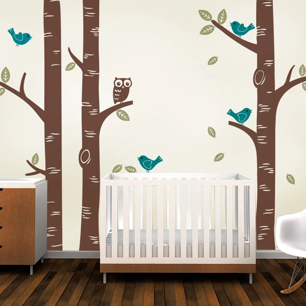 Birch Tree Wallpaper Nursery