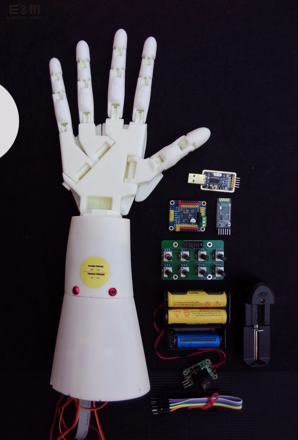 1:1 DIY Kit 7 DOF Smart Bionic Arm Manipulator 7 Axis Freedom Degree ...