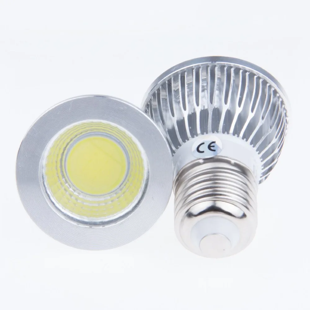 10pcs LED COB Bulb Light Dimmable E27 Screw Socket 3W 5W Spotlight 110V ...
