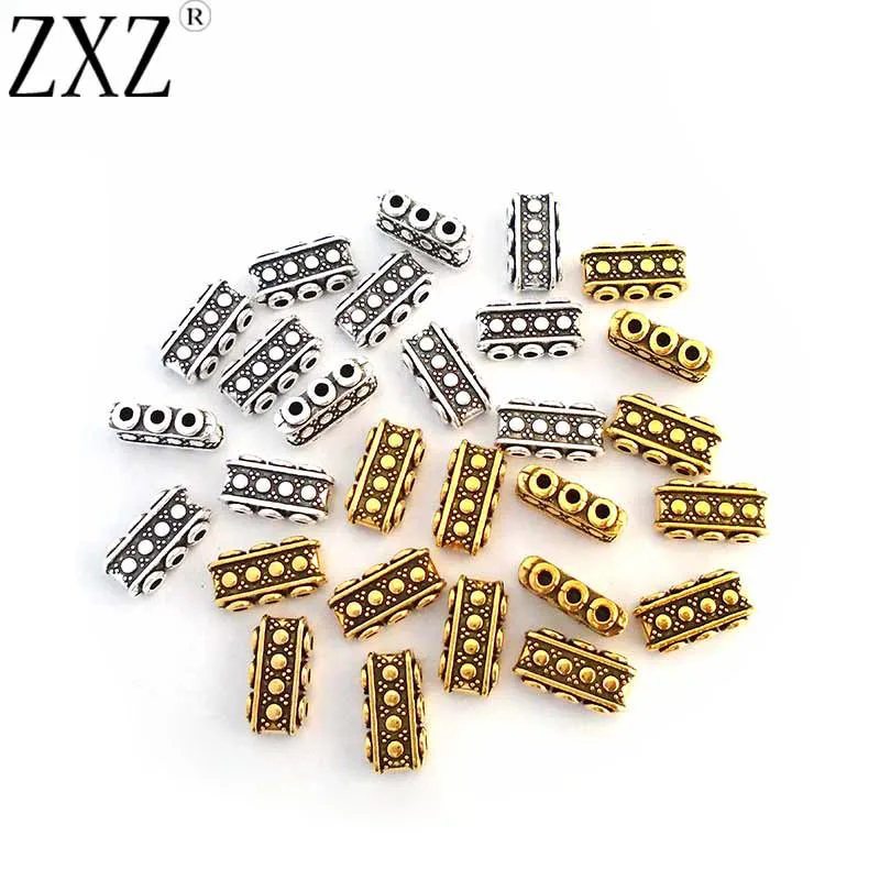 ZXZ-20pcs-Antique-Gold-3-Strands-Spacer-Bar-3-Holes-Multi-Strand ...
