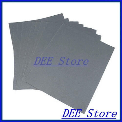 Manual Silicon Carbide Waterproof Abrasive Sandpaper Sheet 320cw 10pcs ...