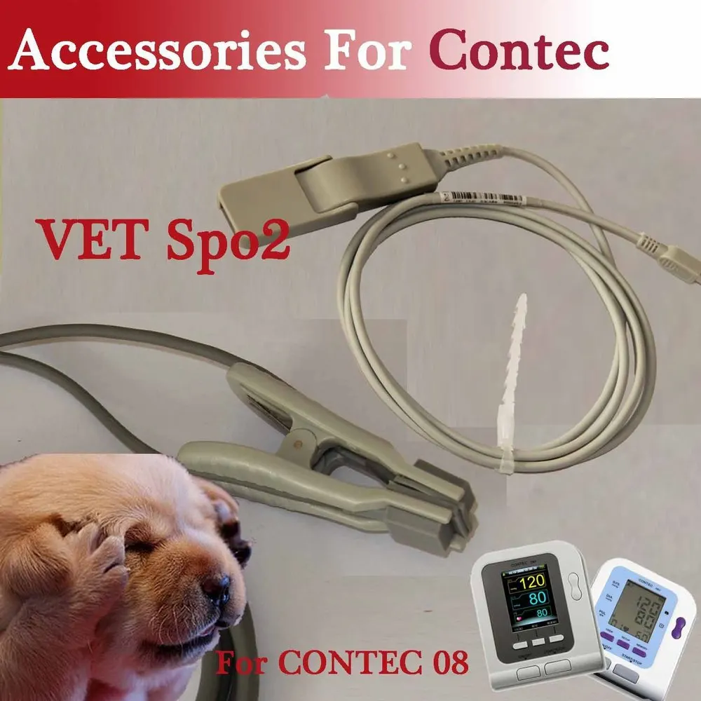 VET SPO2 Probe For CONTEC08A/08C for band contec factory direct send ... VET SPO2 Probe For CONTEC08A/08C for band contec factory direct send ...