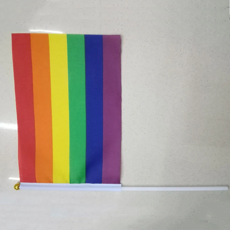 Wholesale LGBT Pride Rainbow Mini Flags (100 Pieces) - Queerks™