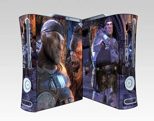 Gears of War 026 Vinyl Skin Sticker Protector for Microsoft Xbox 360 ...