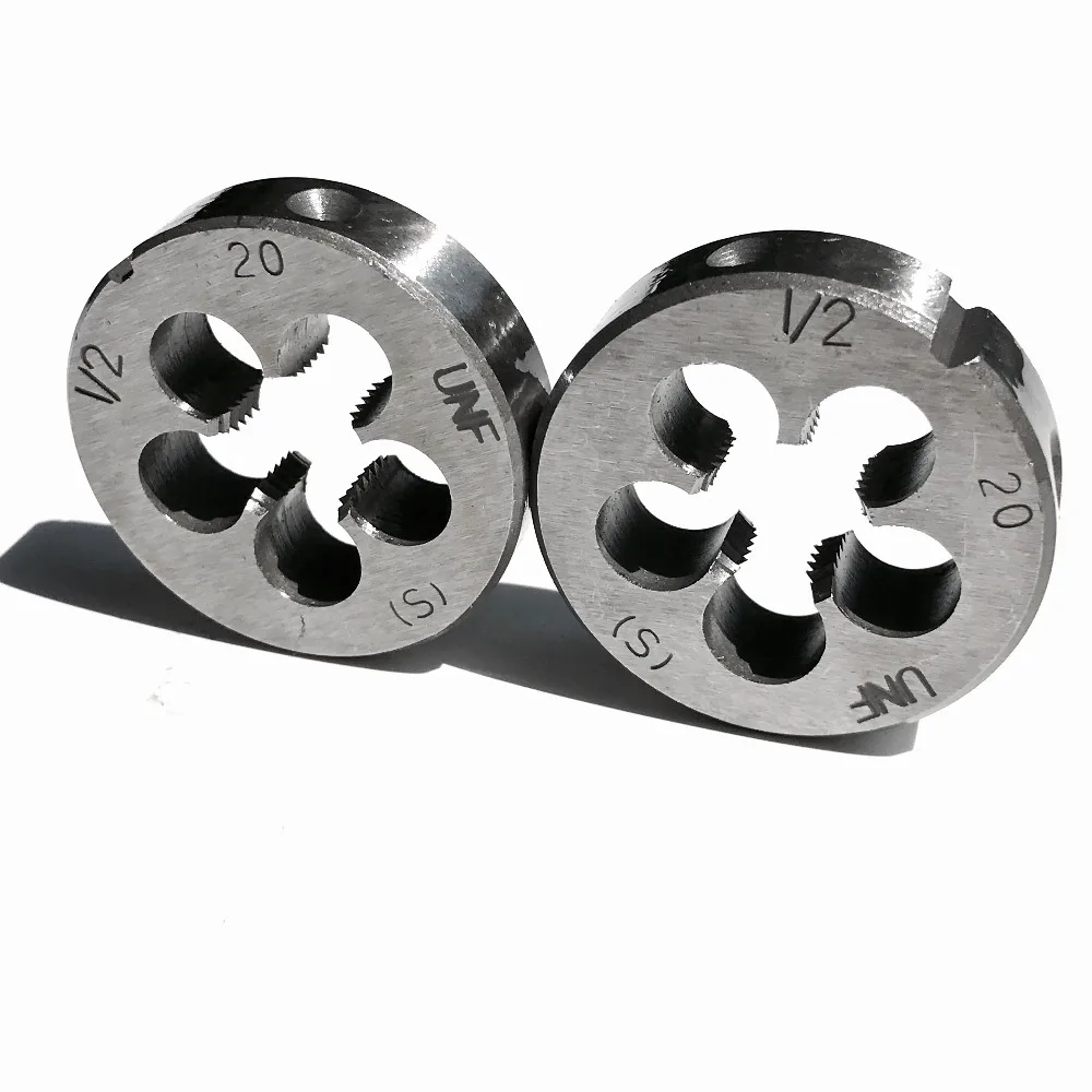 Free shipping of 2PCS Alloy steel made UNF 1/2" 20 manual threading ...