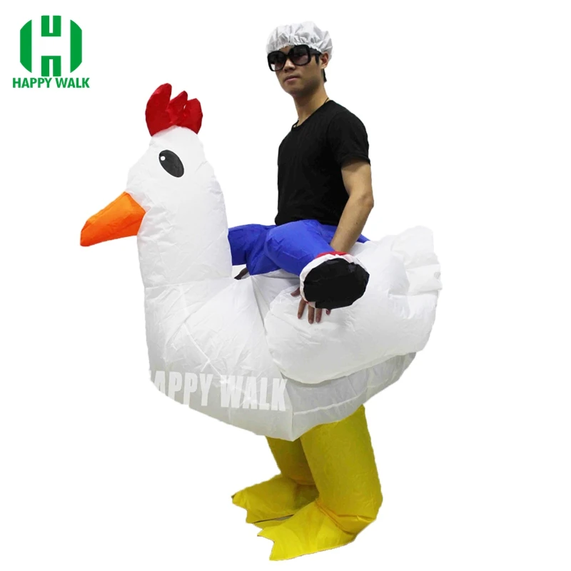 2019 New Party Dance Creative Hen Cock Inflatable Costume Opening