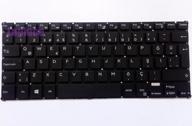 New Genuine Turkish Klavye for DELL Inspiron 11 3162 3164 3168 3169 ...