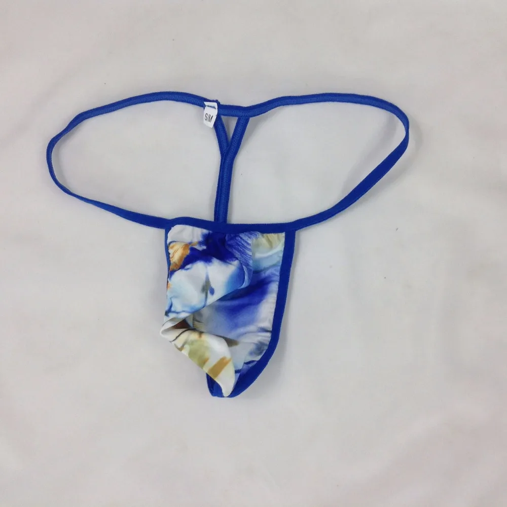 Mens String Thong Pouch G7994 Sexy Underwear Contoured Pouch Feather ...