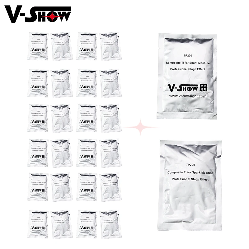 30 Bags Ti Powder Material 200g/bag For Cold Spark Machine Fountain ...