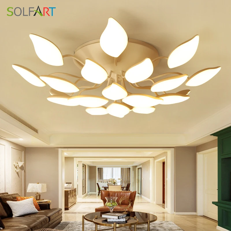 LED Ceiling Light 220V Abajur Lustre Sconce Luminaria Chandelier ...