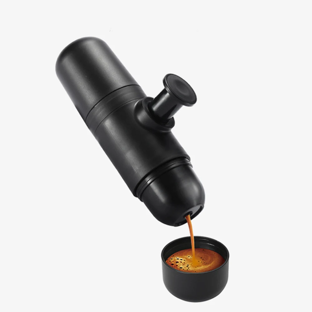 New Portable Mini Manual Coffee Machine Manual Pressure Coffee Maker Espresso Handheld Coffee