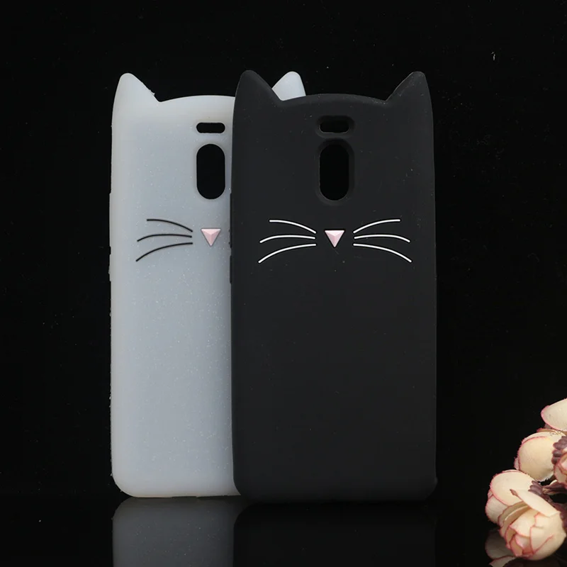 Case For Meizu Meilan Note 6 Lovely Animals Beard Cover For Meilan M6 ...