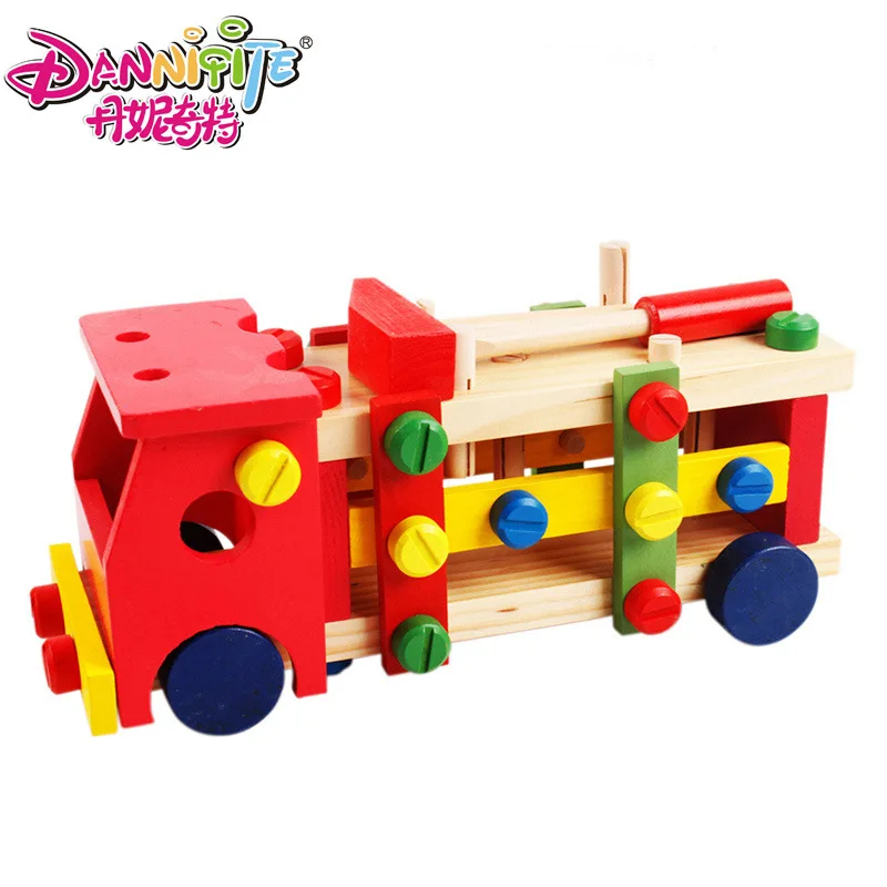 Danniqite Çok Fonksiyonlu Ahşap Oyuncaklar çocuk Eğitici Oyuncaklar ...