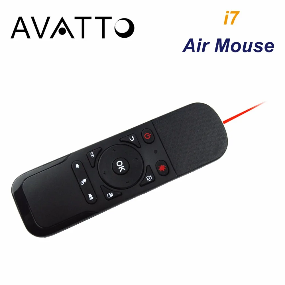 [AVATTO] i7 2.4GHz Wireless Air Fly Mouse with Laser 6 Axis Sensor ...