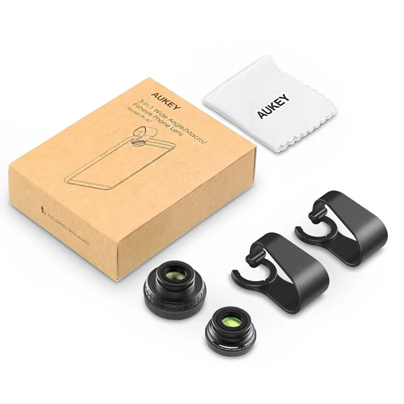 Discount This Month AUKEY Mini Clip-on Optic Cell Phone Camera Lens Kit ...