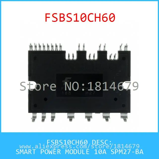1PCS/lot FSBS10CH60 SMART POWER MODULE 10A SPM27 BA 10CH60|module dsp ...
