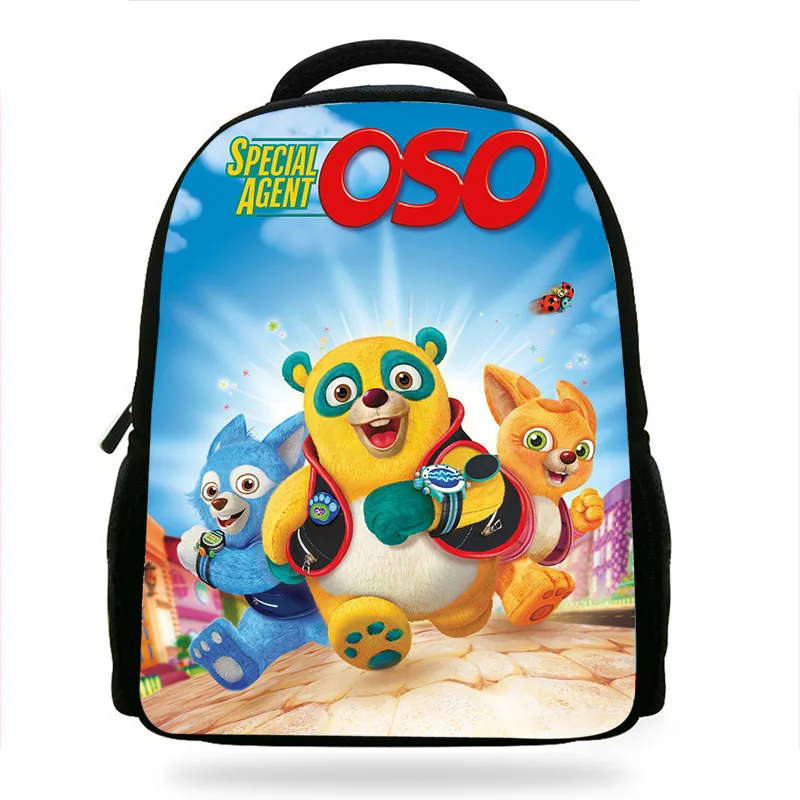 14inch Popular Character Book Bags For Children Special Agent Oso ...
