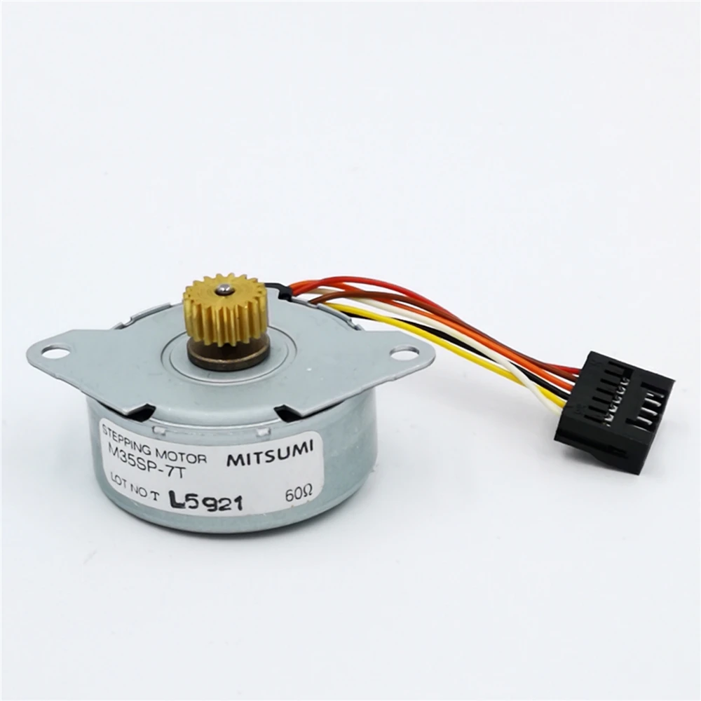 5pcs/lot Dc 24v Mitsumi M35sp-7t Stepper Motor 4-phase 6-wire Dc ...