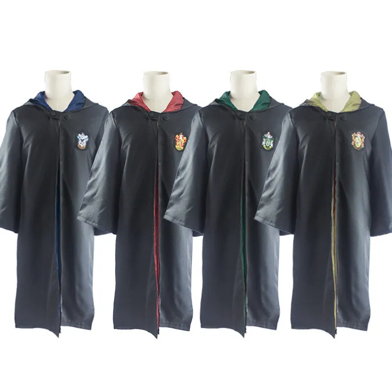 Halloween Harry Potter Cosplay Costume For Kids Adult Gryffindor ...