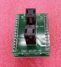 Cnv-msop-10 Adapter Msop10 To Dip10 Ic Test Socket/programmer Adapter ...