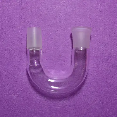 24/29,U Shape Glass Connecting Adapter,Distilliing Adapter With Both ...