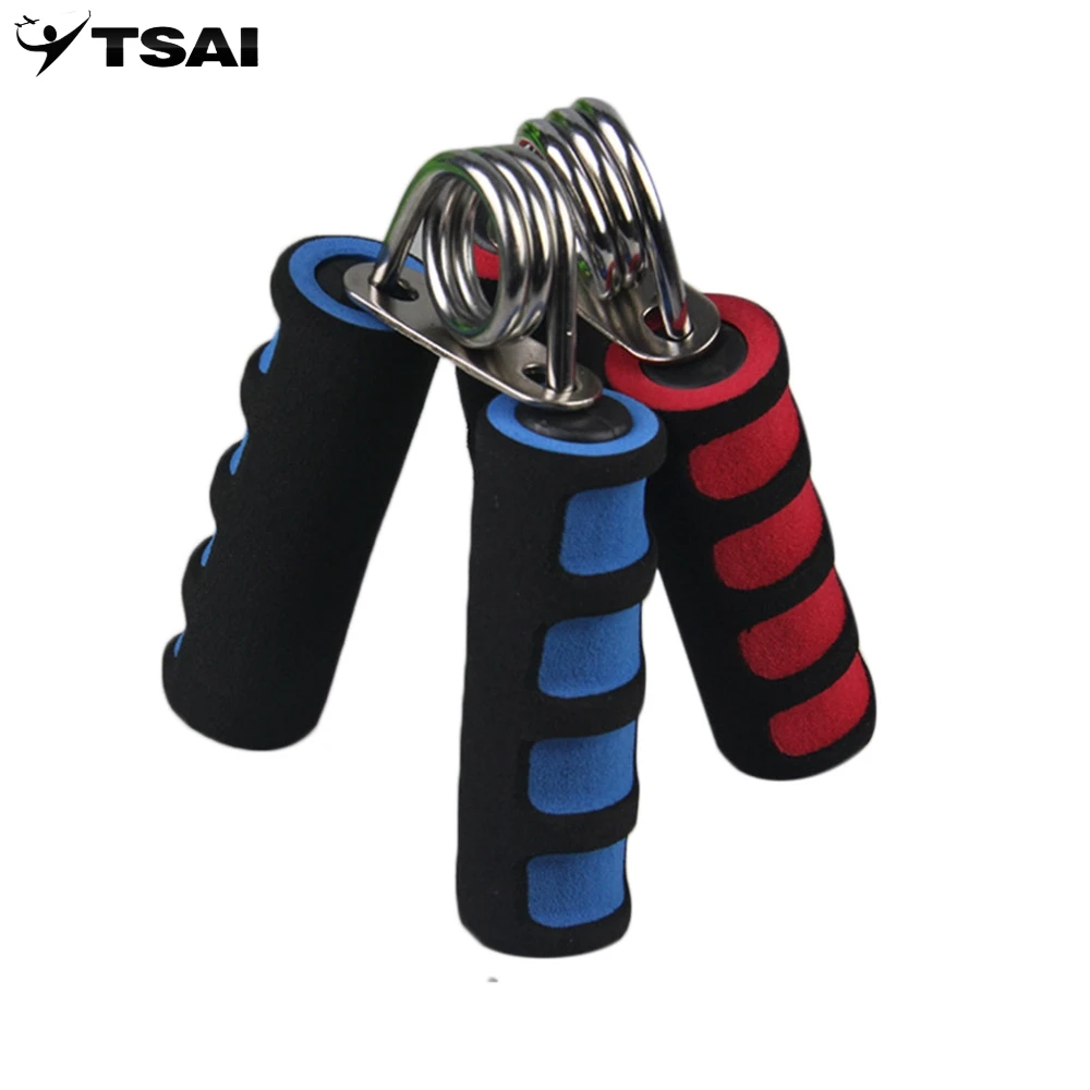 1 pcs Spring Hand Grip Finger Strength Exercise Sponge Forearm Health ...