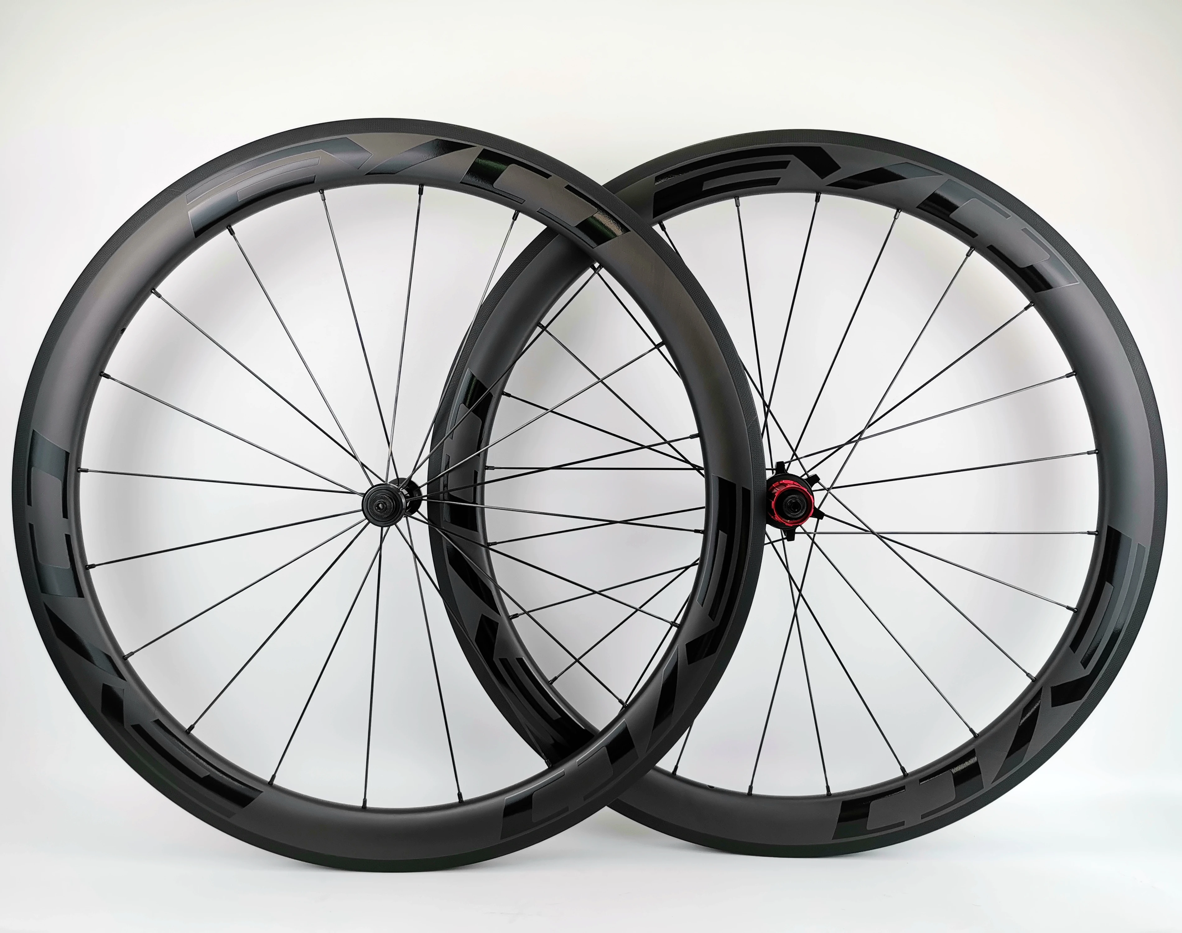 EVO 700C 50mm Depth Road Bike Carbon Fiber Wheels 25mm Width Clincher ...