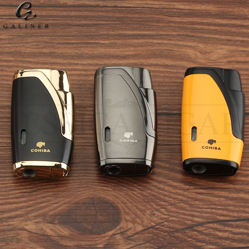 Other Home & Living - COHIBA Metal Cigar Lighter 2 Jet Torch Lighter ...