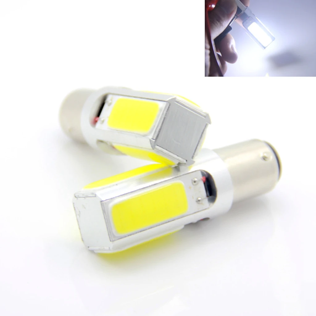 New Hot Sale 2pcs/lot 1157 COB Error Free Auto Turn Signal Tail Brake ...