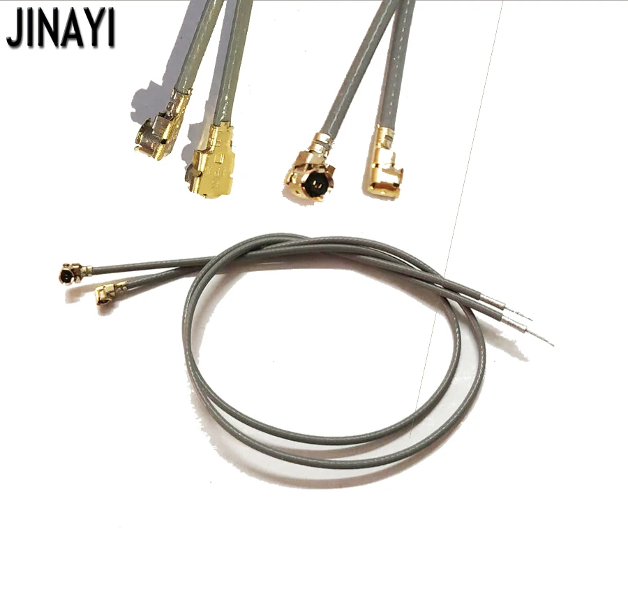 100pcs Gray 1.13mm IPX U.fl IPEX Single end Connector RF Pigtail Coax ...