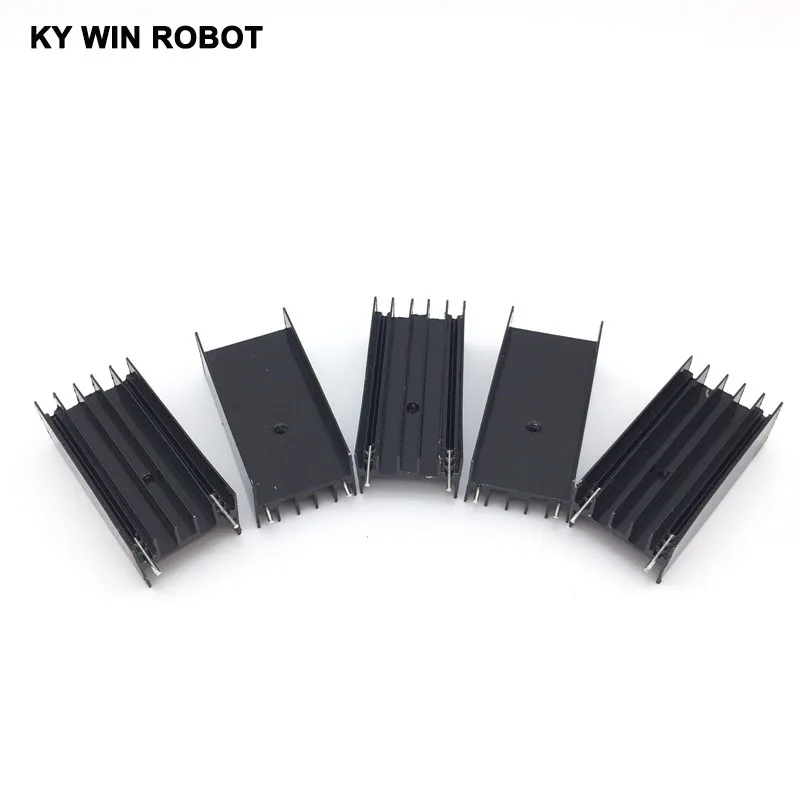 5pcs Aluminium TO-220 Heatsink TO 220 Heat Sink Transistor Radiator ...