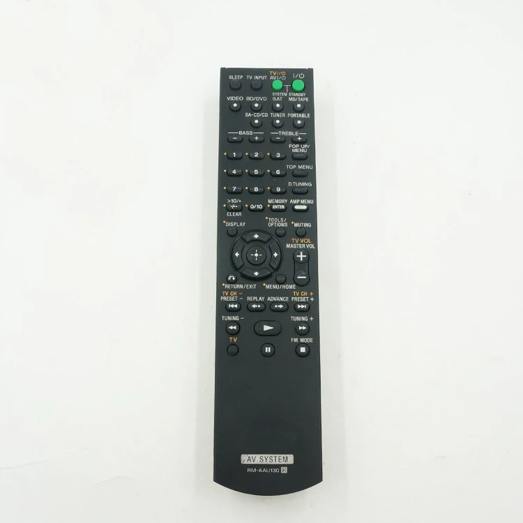 Used 85 New Remote Control For Sony Rm Aau130 Av System Remote Control