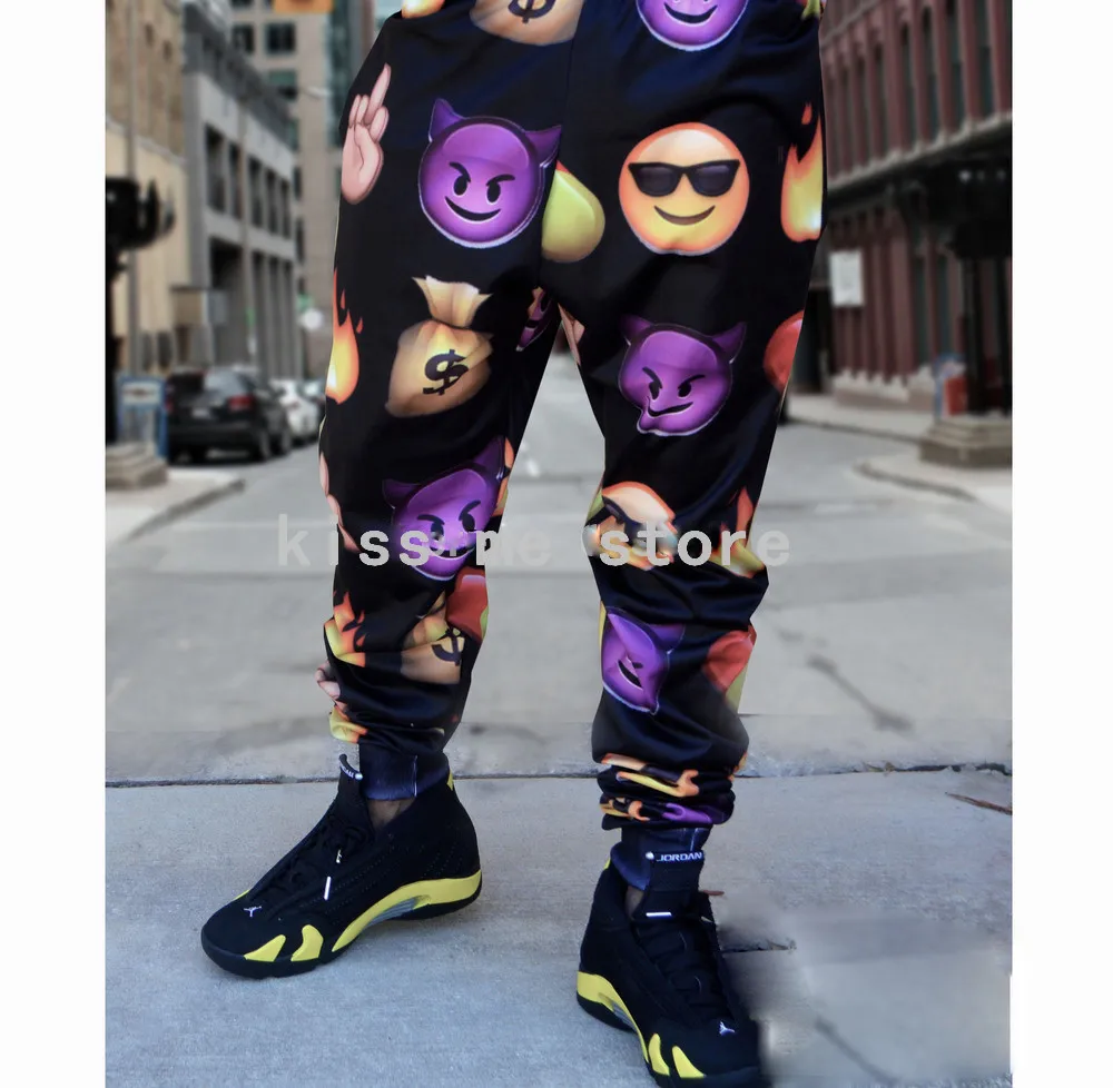 Emoji Joggers Pants
