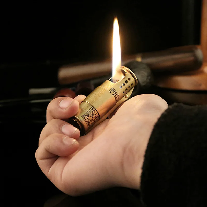 Vintage Kerosene Cigarette Lighter Hot Sale Creative Metal Shell ...