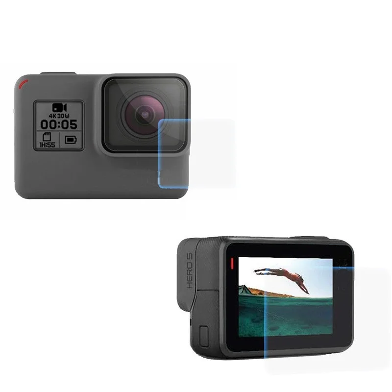 LCD Screen Film Protector + Lens Film Protector For Gopro Hero 5|for ...