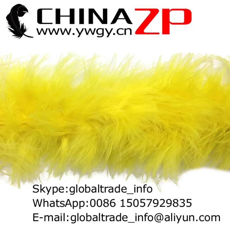 Exporting-from-CHINAZP-Factory-20G-piece-10yards-lot-Beautiful-Yellow-Dyed-Turkey-Marabou ...
